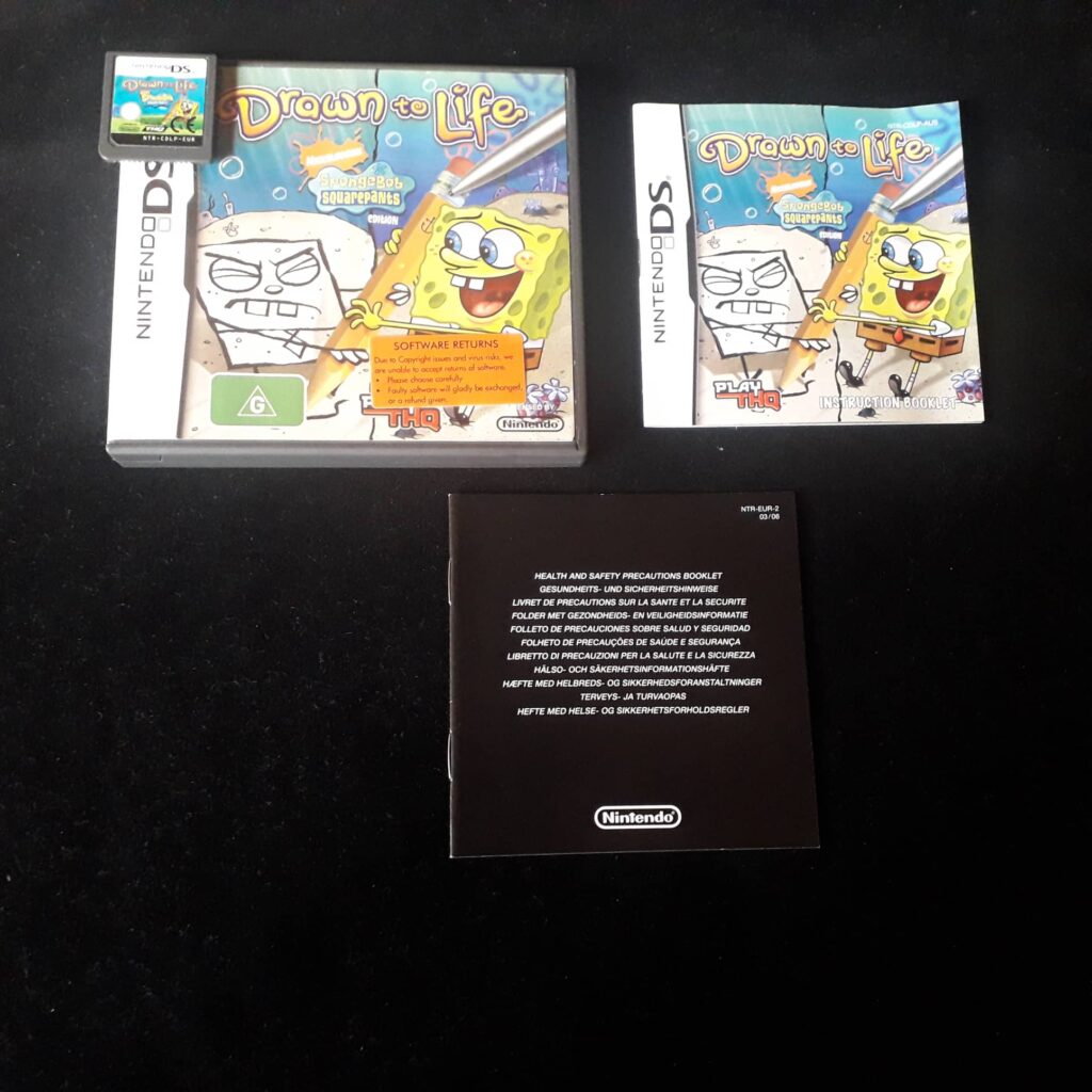 Drawn To Life Spongebob Square Pants Edition – Respect Retro Gaming