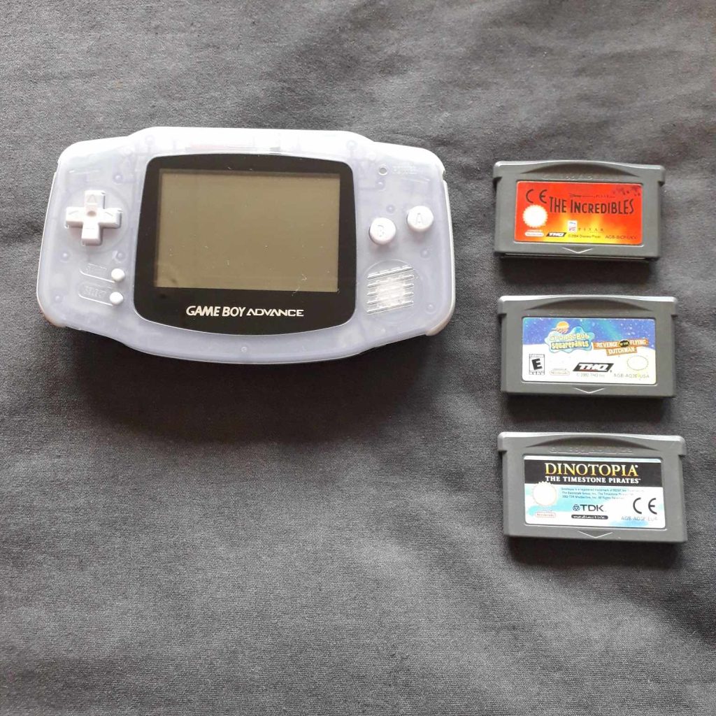 Gameboy Advance Glacier Bundle – Respect Retro Gaming