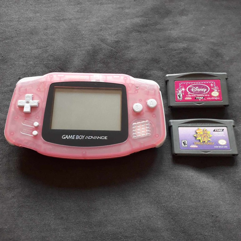 Gameboy Advance Rose Bundle – Respect Retro Gaming