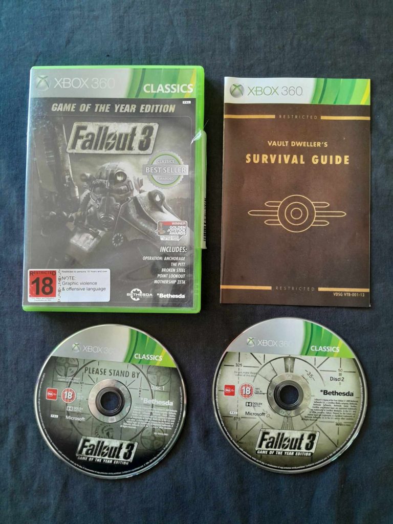 Fallout 3 Xbox 360 – Respect Retro Gaming