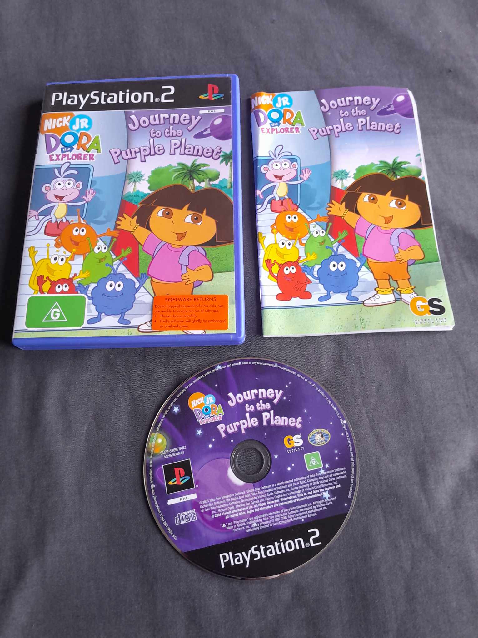 Dora The Explorer Journey To The Purple Planet – Respect Retro Gaming