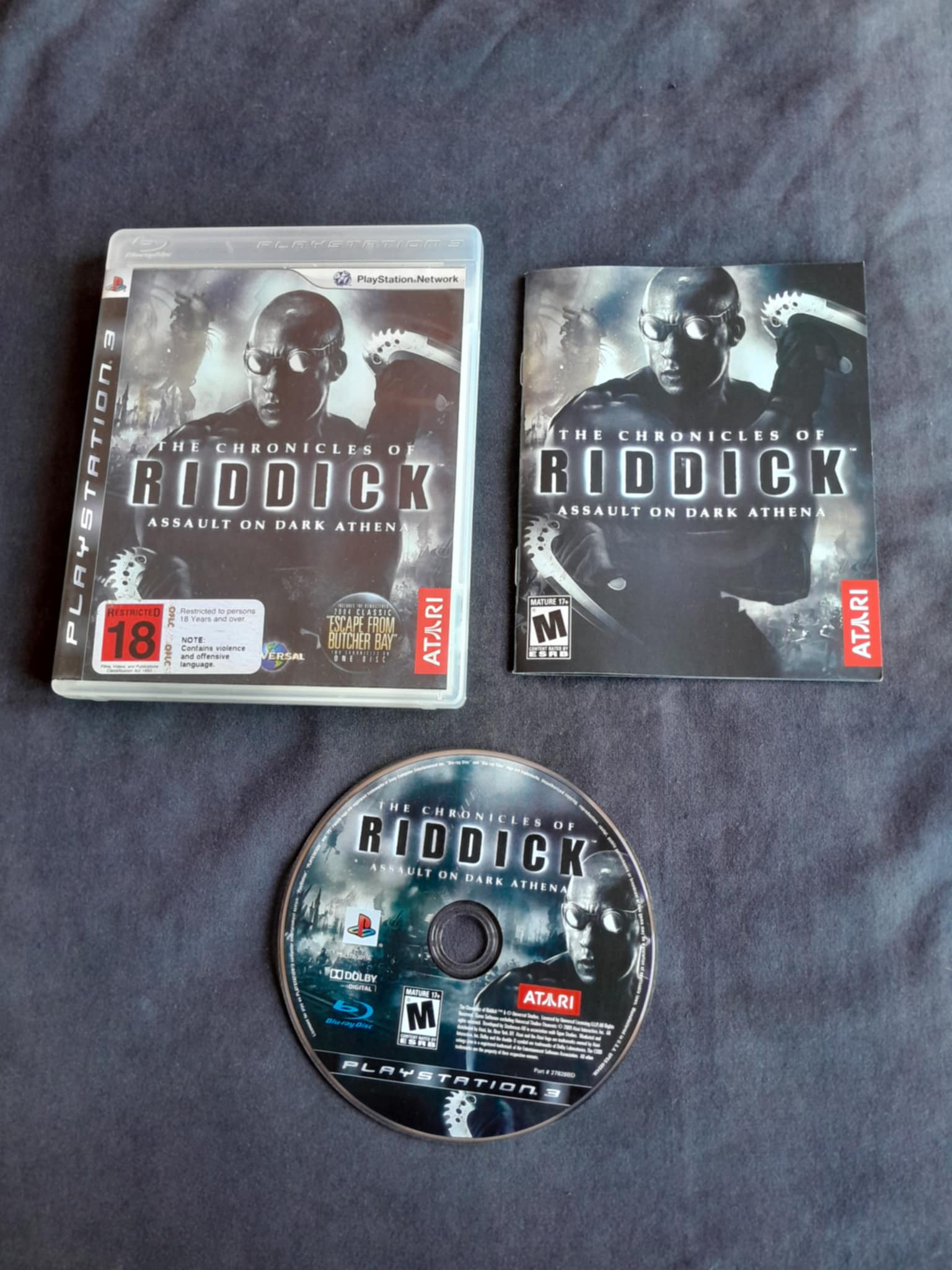 The Chronicles Of Riddick Assault On Dark Athena – Respect Retro Gaming