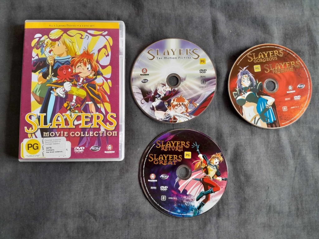The Slayers Movie Collection – Respect Retro Gaming